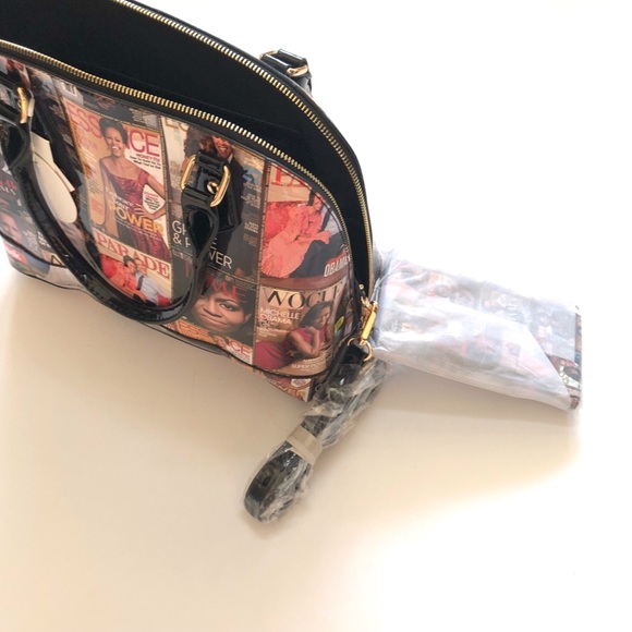 Bags | Michelle Obama Bag Purse Satchel Magazine Cover | Poshmark